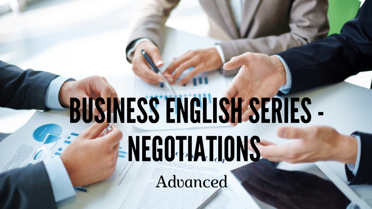 Business English Series – Negotiations – advanced - Language Center ...
